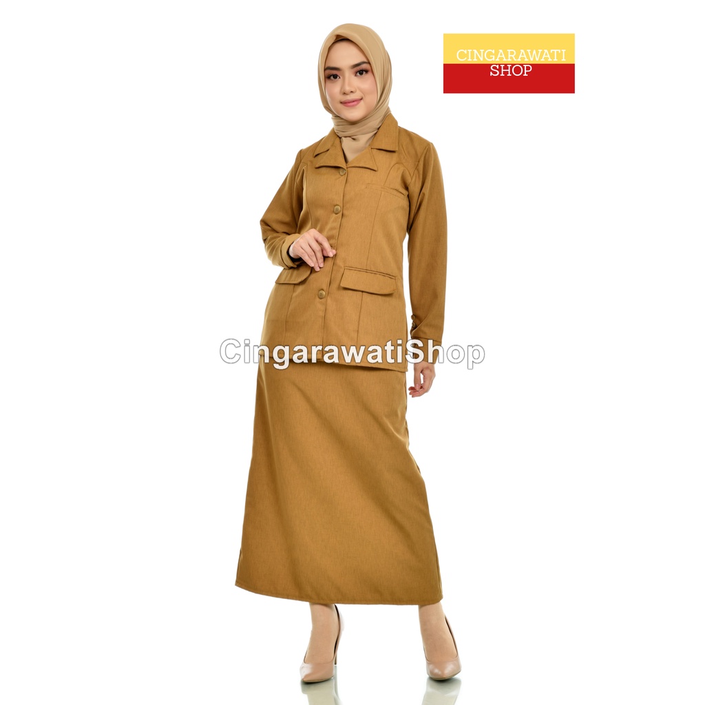 Jual Seragam Pns Wanita Baju Pemda Wanita Baju Dinas Wanita Setelan Rok Pns Setelan Seragam ...