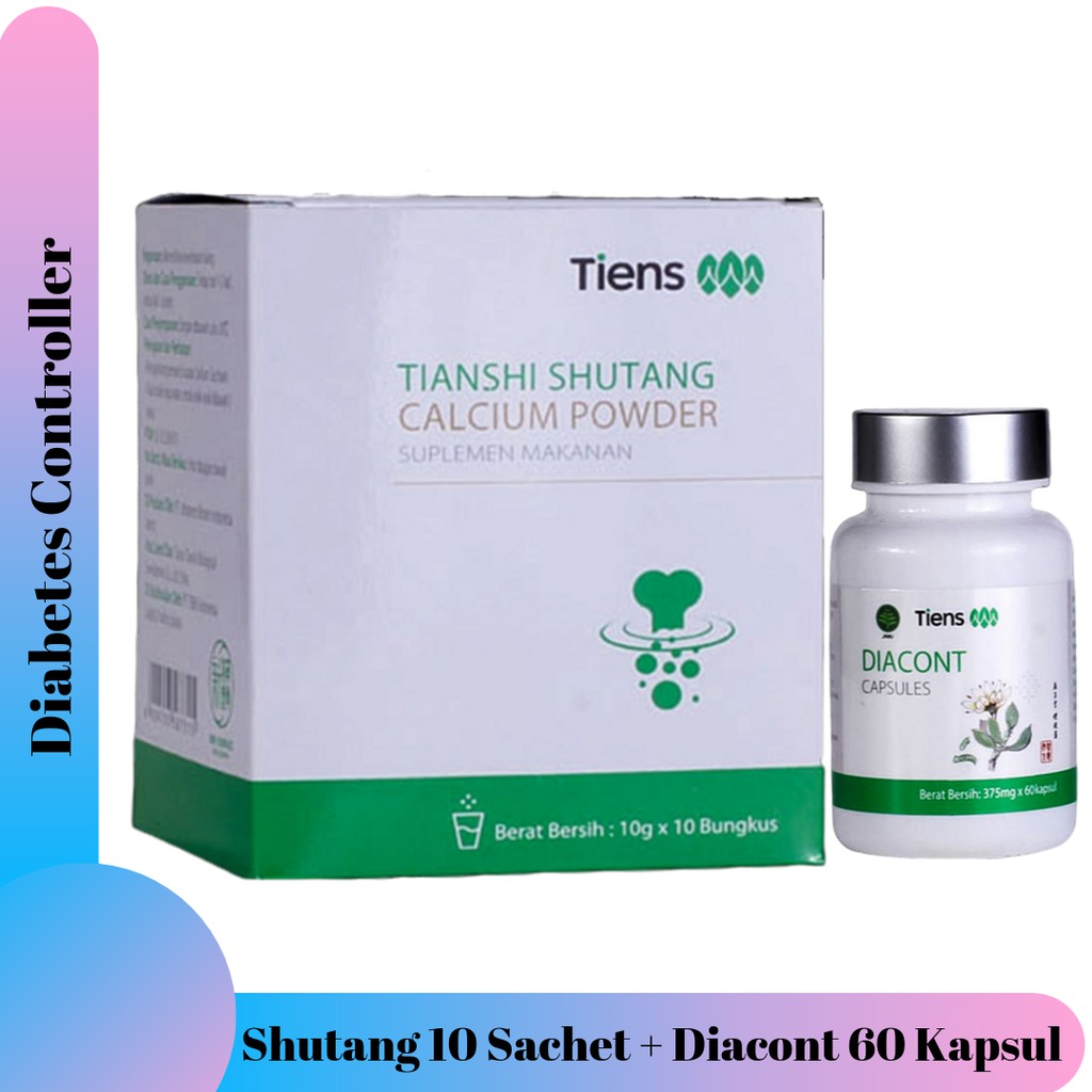 Jual Paket Penurun Diabetes / Tulang Kuat / Shutang Calcium Powder ...