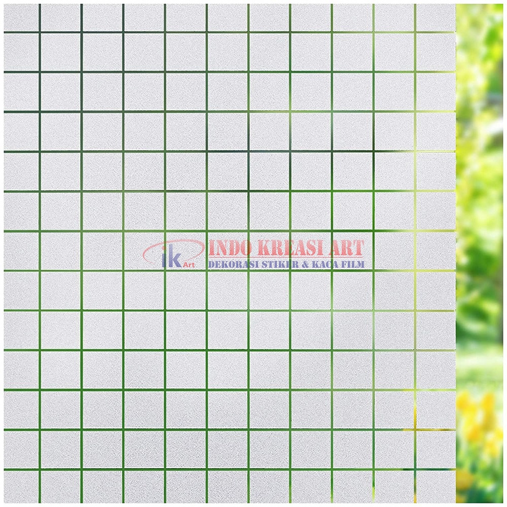 Jual STIKER KACA STICKER KACA MOTIF KOTAK 2 CM LEBAR 90 KACA FILM MOTIF ...