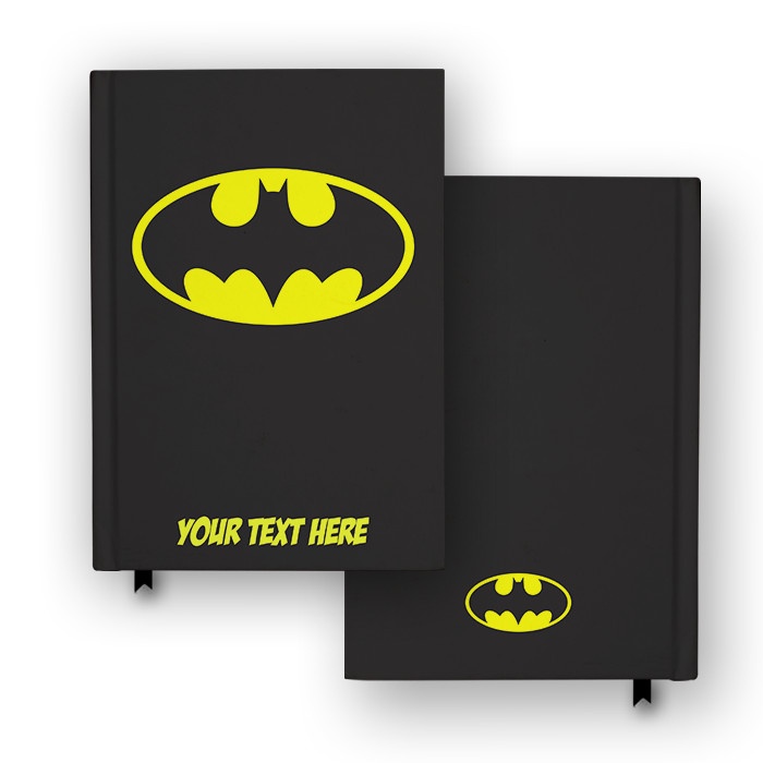 Jual Buku Catatan Batman Classic Logo Hardcover Diary Notebook Custom ...