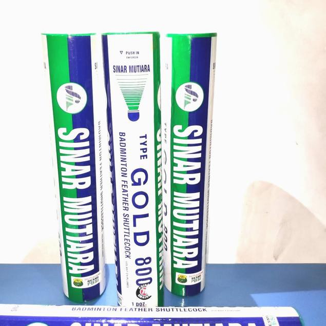 Jual Murah Meriah!164LI SHUTTLECOCK Sinar Mutiara GOLD 800 (78 g ...