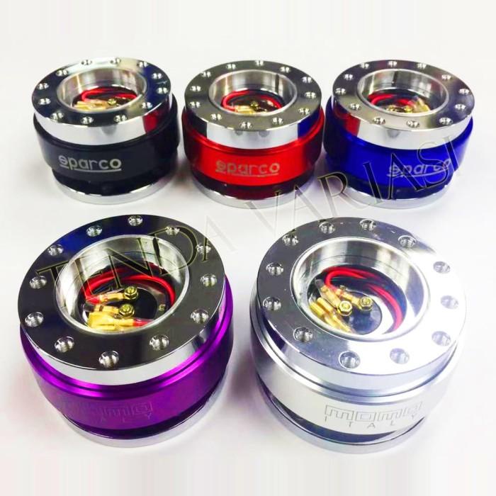 Jual Stir Mobil Bosskit Quick Release Cabut Pasang Stir Racing (Tebal ...