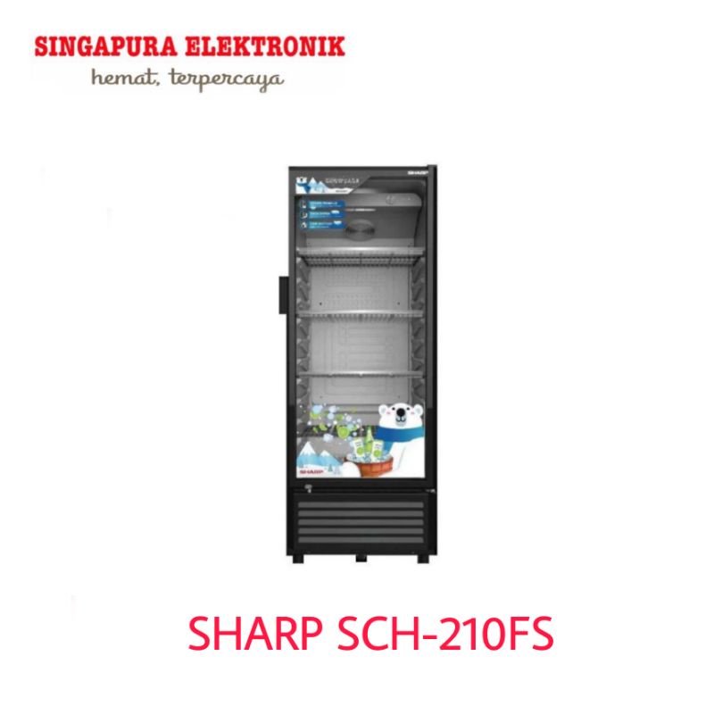 Jual Sharp Showcase SCH-210FS | Shopee Indonesia