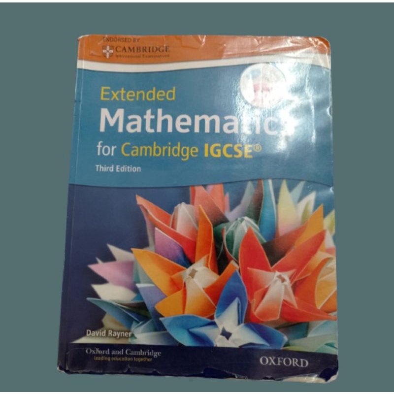 Jual Buku Extended Mathematics for cambridge IGCSE (preloved) | Shopee Indonesia