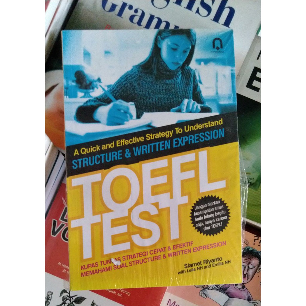 Jual Structure & Written Expression Toefl Test - SLAMET RIYANTO ...