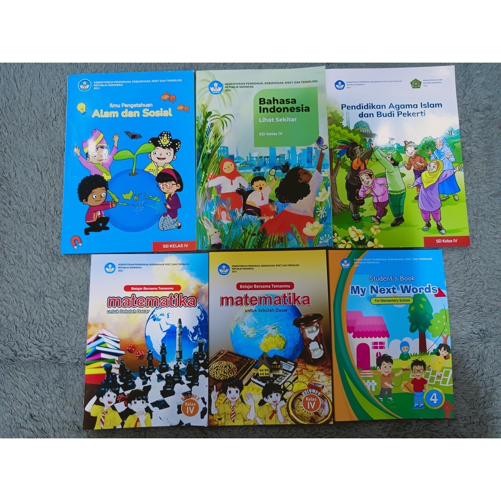 Jual Buku Siswa Kelas 4 SD/MI Kelas IV SD/MI Kurikulum Merdeka - Dikbud | Shopee Indonesia