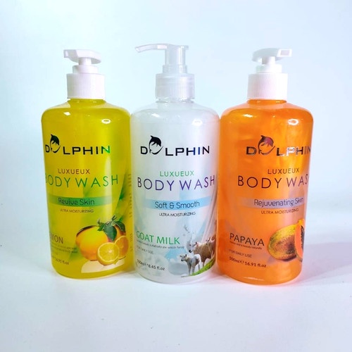 Jual SABUN DOLPHIN PAPAYA 500ML / BODY WASH DOLPHIN 500ML | Shopee ...