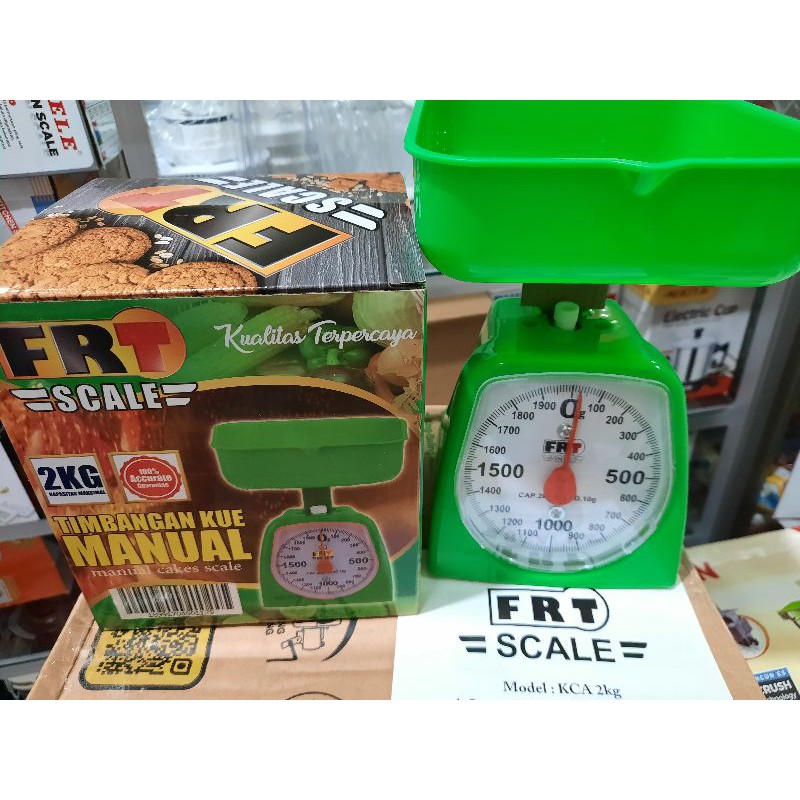 Jual Timbangan Kue Timbangan Tepung FRT 2KG | Shopee Indonesia