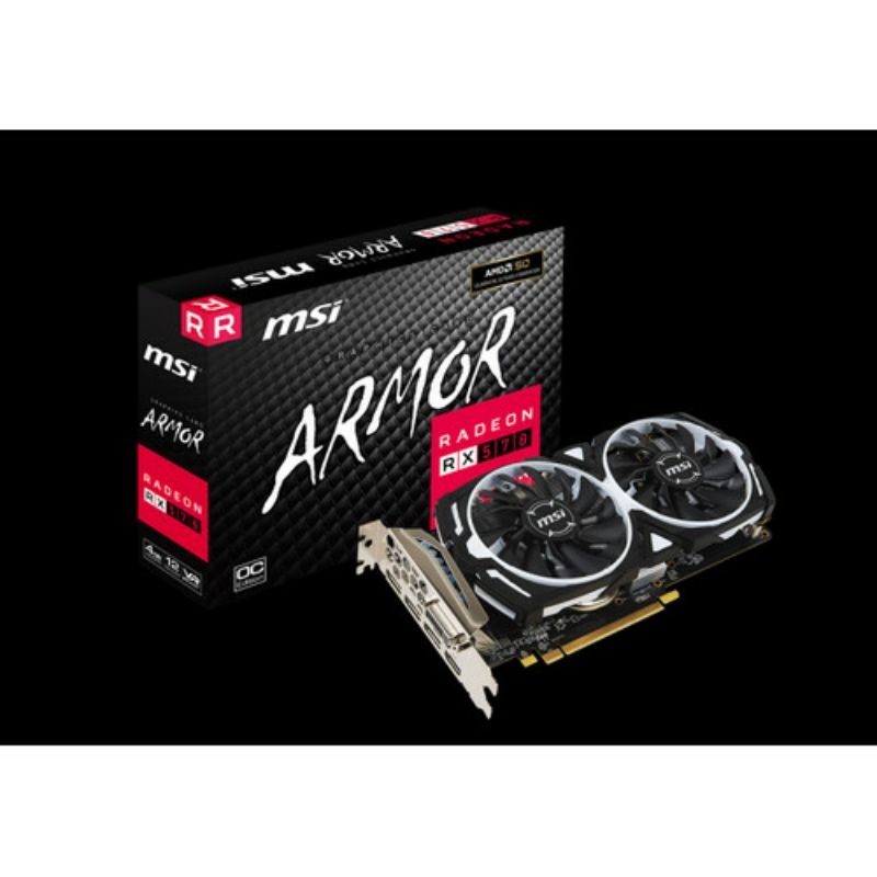 Jual VGA MSI Radeon RX 570 4GB DDR5 – Armor 4G OC | Shopee Indonesia