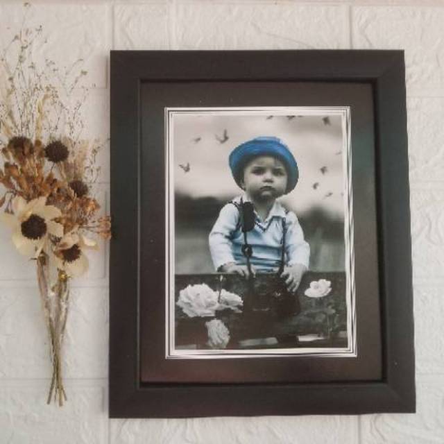 Jual Pigora Bingkai Foto Frame Photo Pigura Minimalis HITAM 8R list 10R Pass 20x25cm | Shopee ...