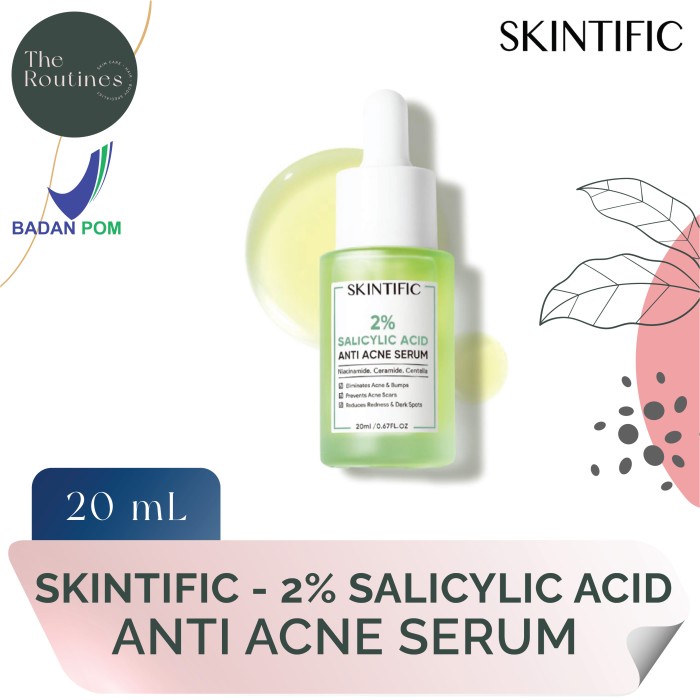 Jual Skintific - 2% Salicylic Acid / Anti Acne Serum 20 ml | Shopee ...