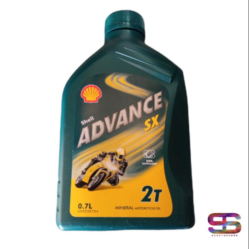 Jual Oli Samping 2 Tak Shell Advance SX Original | Shopee Indonesia