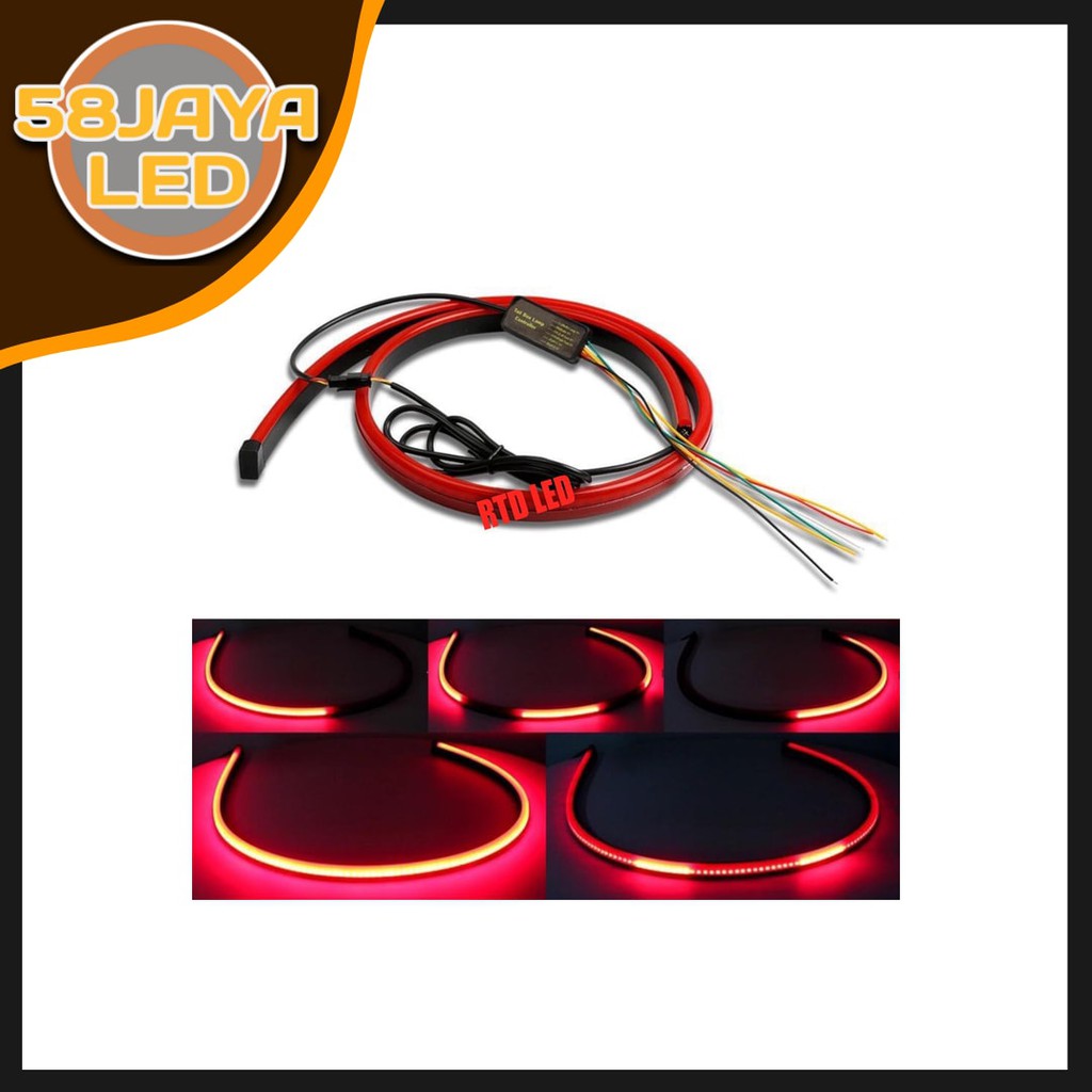 Jual Lampu Rem Lampu Drl Flexibel Stop Led 145Cm Running Light R038 ...