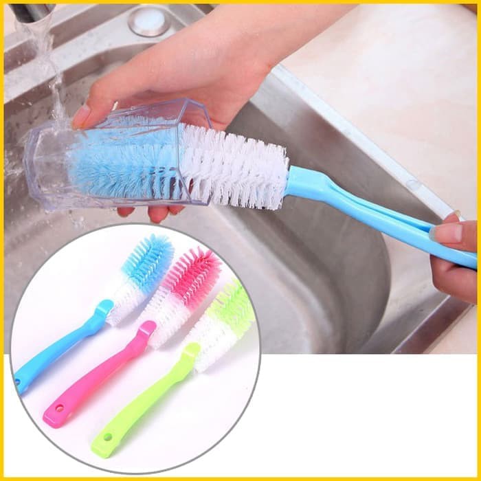 Jual Sikat Botol Gelas Flexible Serbaguna Sikat Botol Susu Serbaguna ...