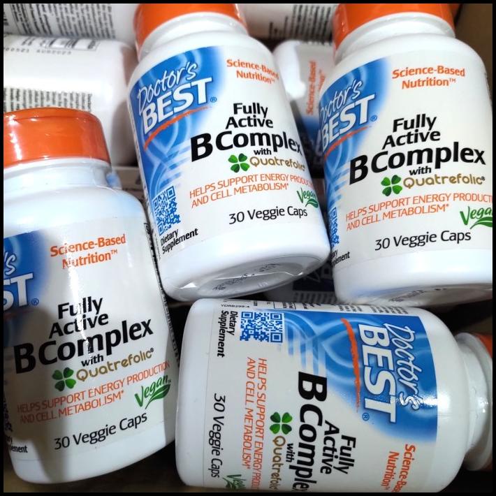 Jual Doctors Doctor Doctor'S Best Fully Active B Complex 30 Veggie Caps ...
