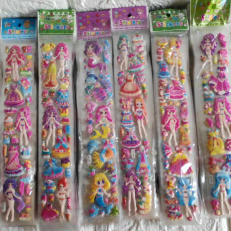 Jual STIKER MAINAN ANAK 3 PCS ( SB) / STIKER KARAKTER | Shopee Indonesia