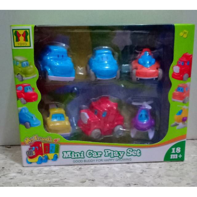 Jual Mainan Mini Car 6 Pcs 969K14 | Shopee Indonesia