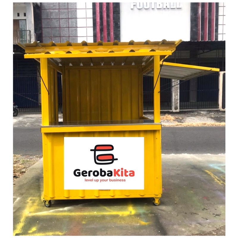 Jual Booth kontainer dengan roda / Booth container custom roda | Shopee ...
