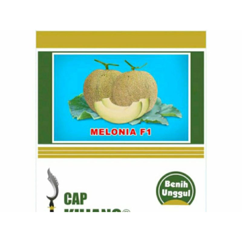 Jual Benih melon unggul MELONIA F1 tahaj virus dari cap KUJANG. Isi ...