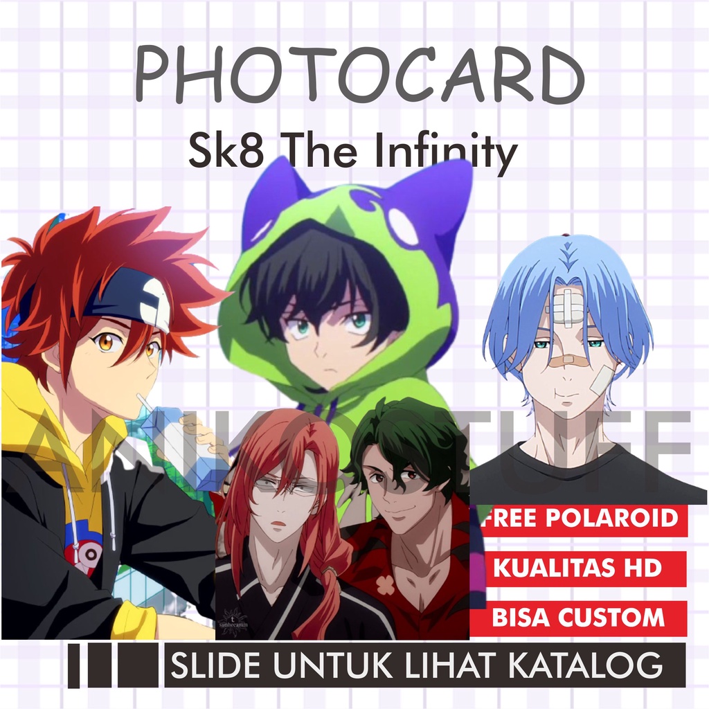 Jual PHOTOCARD SK8 THE INFINITY PHOTOCARD ANIME PHOTOCARD LAMINASI ...