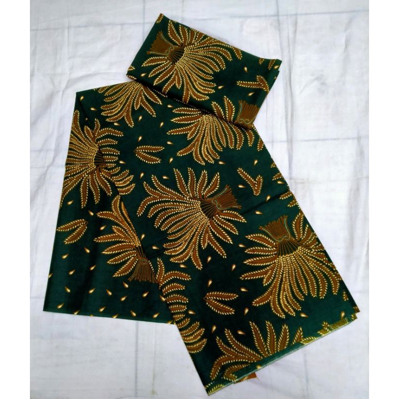 Jual Kain Batik Ukuran 220 X 115 Cm Halus Motif Padi Bahan Katun ...
