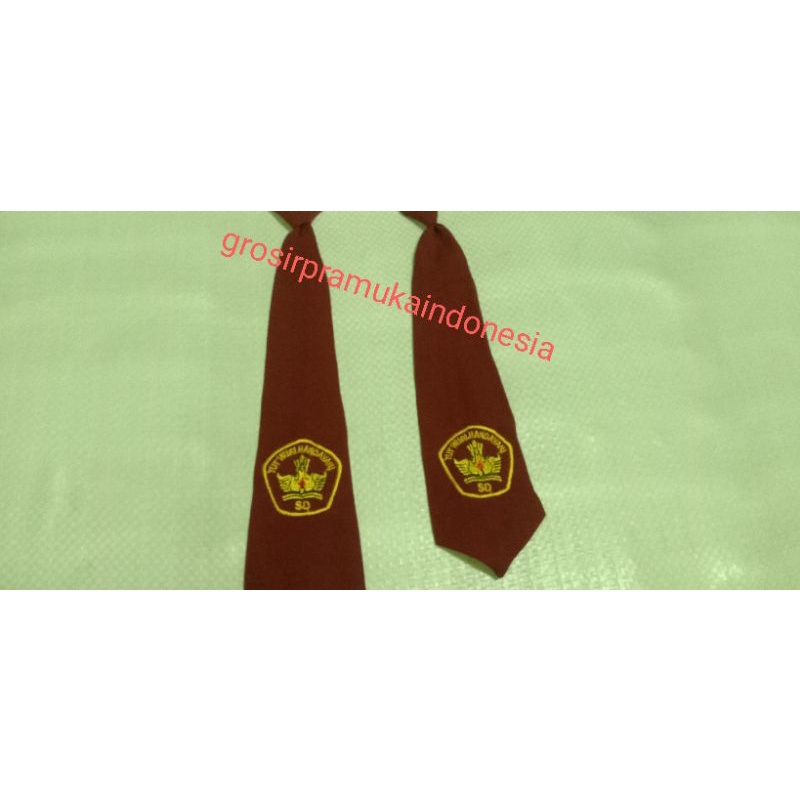 Jual Dasi SD Bordir Karet / Dasi Sekolah Putra Putri (ecer) | Shopee ...