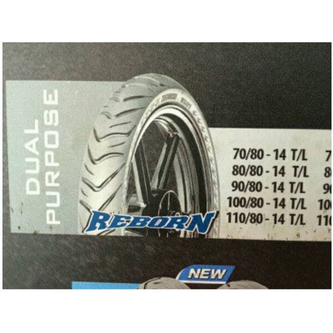 Jual IRC 100/80-14 REBORN NR87 TL | Shopee Indonesia