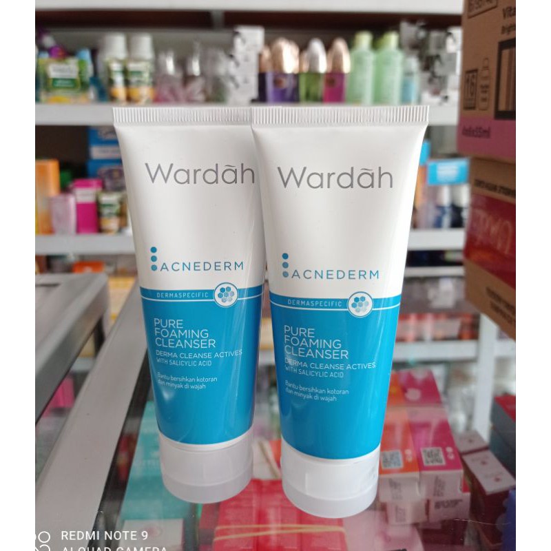 Jual wardah Face Wash Acne Derm 60ML acnederm | Shopee Indonesia