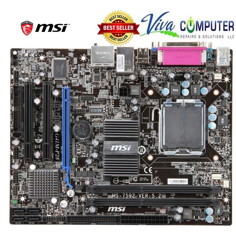 Jual Motherboard Mobo G41 DDR3 LGA775 MSI/ASUS/GIGABYTE | Shopee Indonesia
