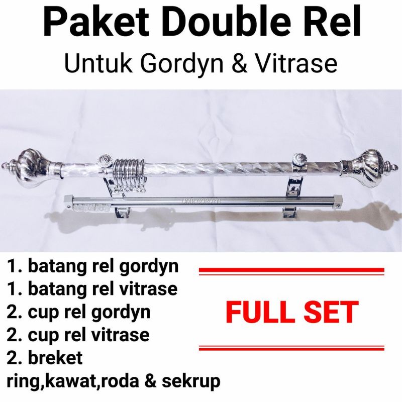 Jual Tiang Gorden Full Set Paket Lengkap Tiang Bulat plus Tiang kotak ...