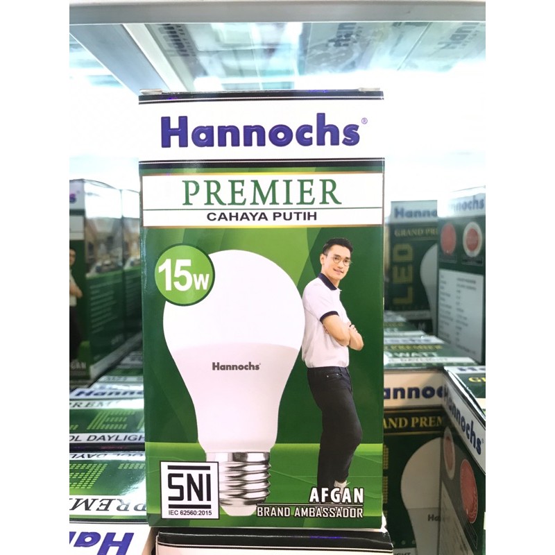 Jual BOLA LAMPU LED HANNOCH 22 watt 20 watt 15 watt 12 watt 9 watt 7 ...