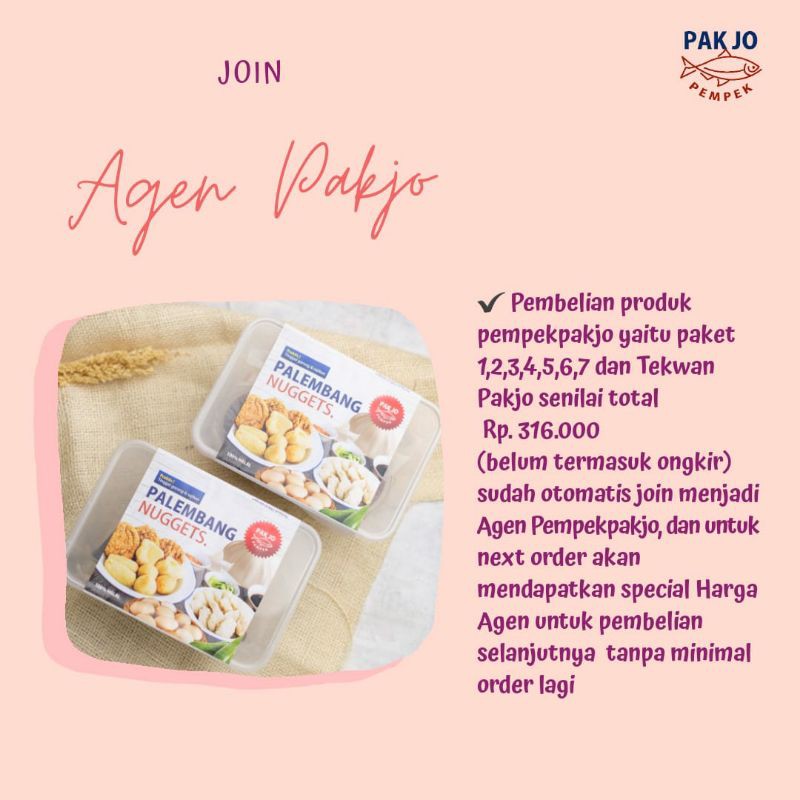 Jual Pempek Pakjo Paket Open Agen Pakjo ( Paket 1,2,3,4,5,6,7 & Tekwan Pakjo @1x) | Shopee Indonesia