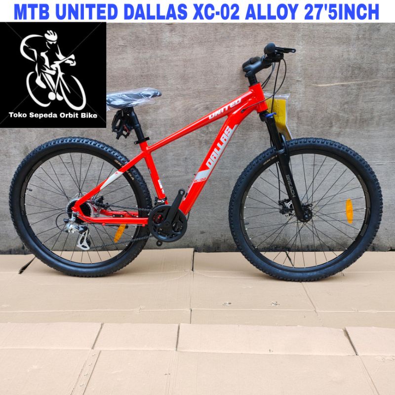 Jual Sepeda Gunung MTB United Dallas Xc-02 Alloy 27'5Inch Terbaru ...
