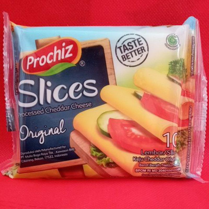Jual Prochiz Slices Cheddar Original | Shopee Indonesia
