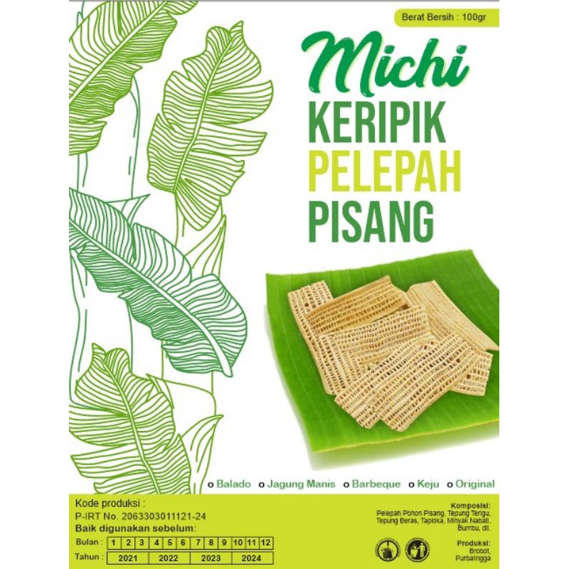 Jual KERIPIK PELEPAH PISANG / GEDEBOG PISANG 1 kg | Shopee Indonesia