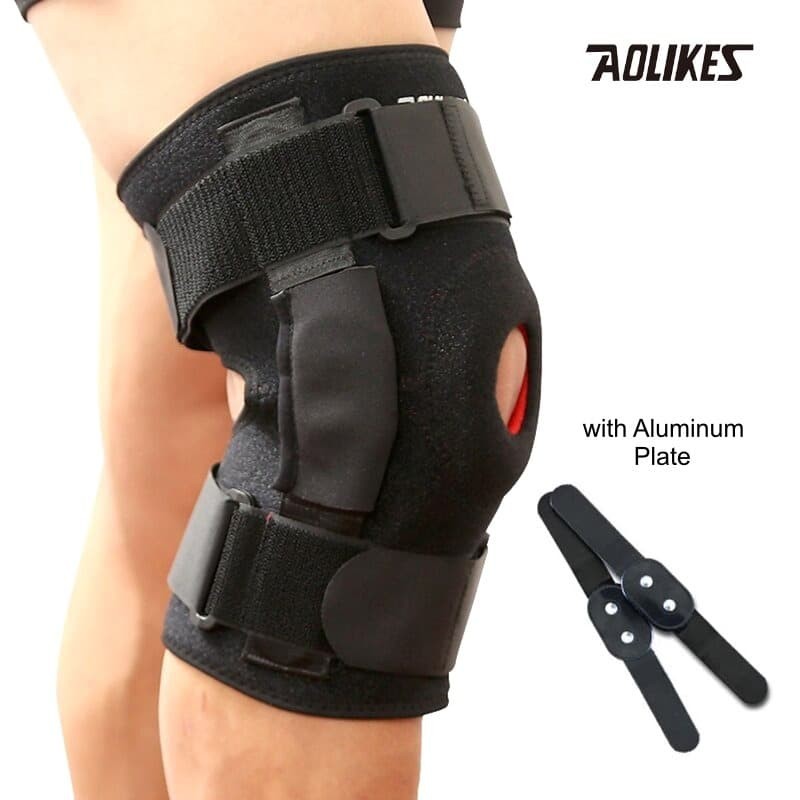 Jual Aolikes 7907 Knee Support Brace + Plate - Pelindung lutut Deker ...