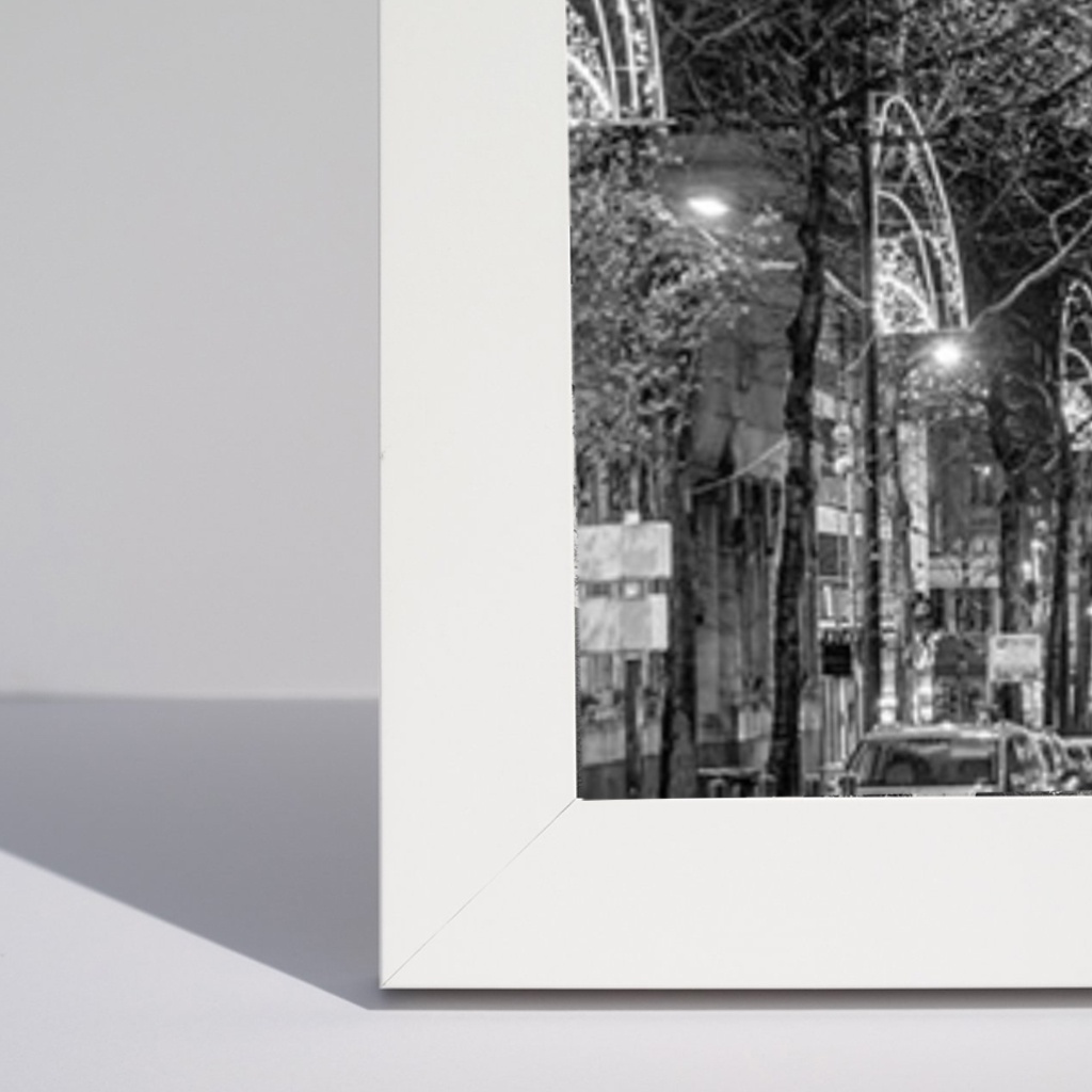 Jual Dekorasi Dinding Frame Foto Set Ukuran A3 3 Item Warna Hitam ...