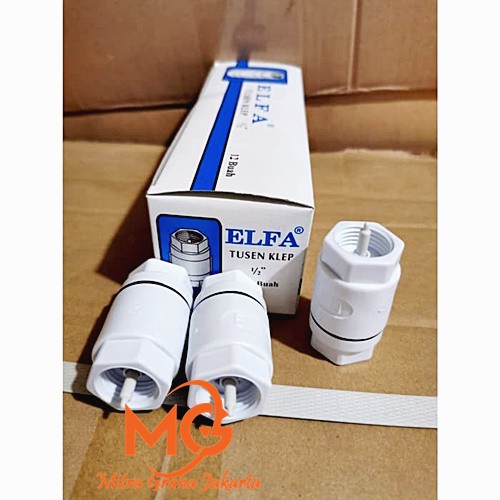 Jual TOSEN TUSEN KLEP PVC ELFA FOOT KLEP 1/2 INCH BERKUALITAS MGJ ...