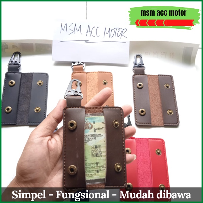 Jual Gantungan Kunci Dompet STNK Fazzio Grand Filano Stylo 160 Lexi 155 ...