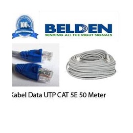 Jual Kabel Data Lan Utp Cat 5E Belden 50 Meter | Shopee Indonesia