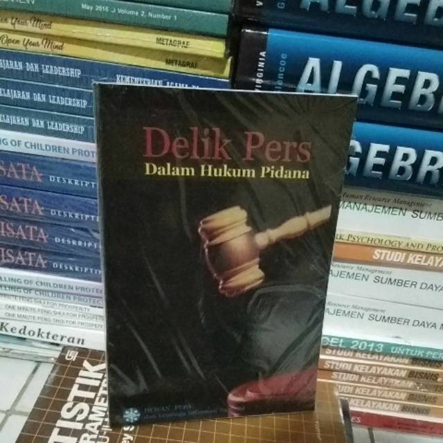 Jual DELIK PERS DALAM HUKUM PIDANA. | Shopee Indonesia