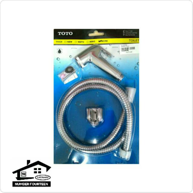 Jual Jet Shower TOTO THX20MCRB chrome shower cebok | Shopee Indonesia