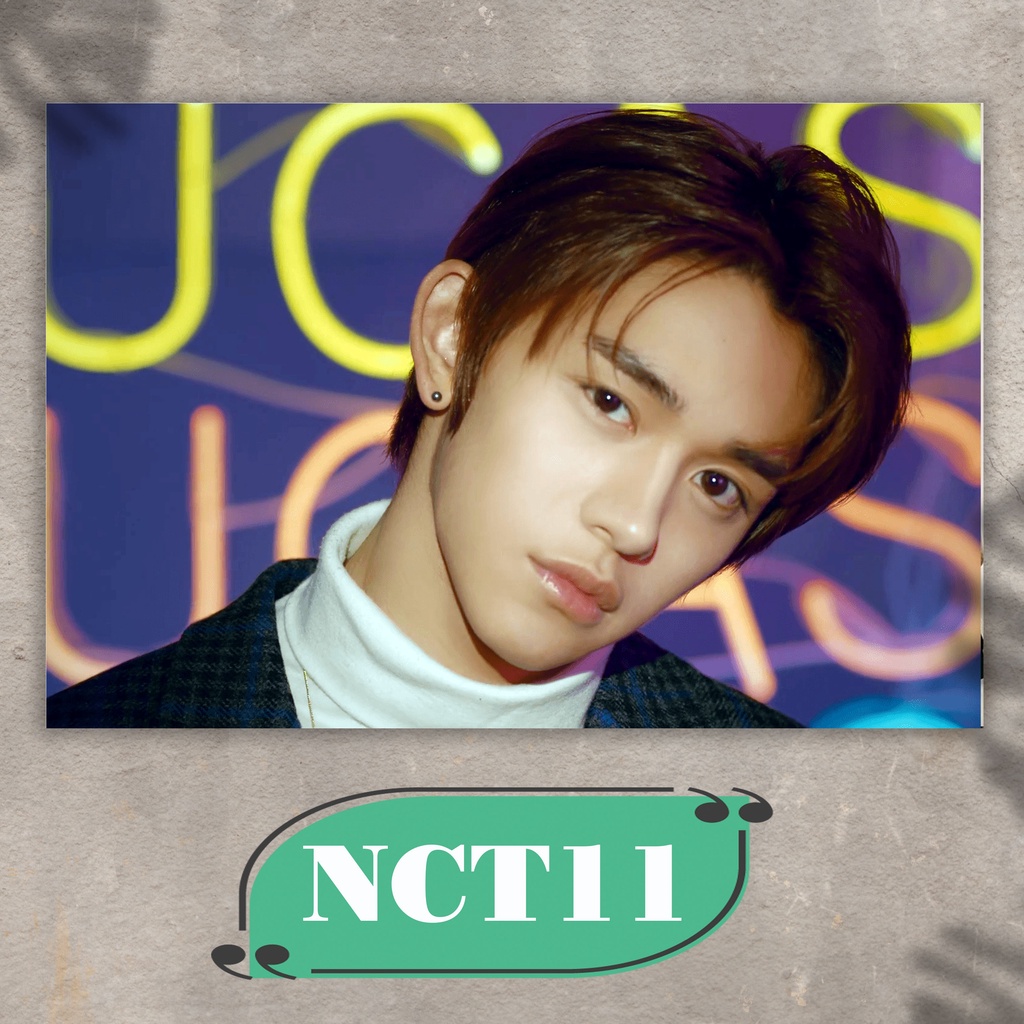 Jual CETAK FOTO POSTER KAYU MDF 9MM KPOP IDOL | NCT | HIASAN DINDING | Shopee Indonesia