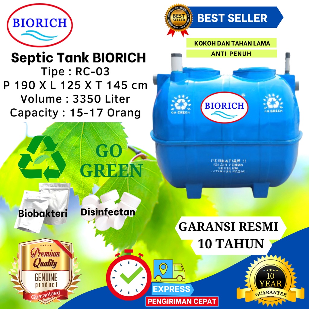 Jual Septic Tank Bio, Biofil, Septik Biotank, Sepiteng, SeptikTank ...