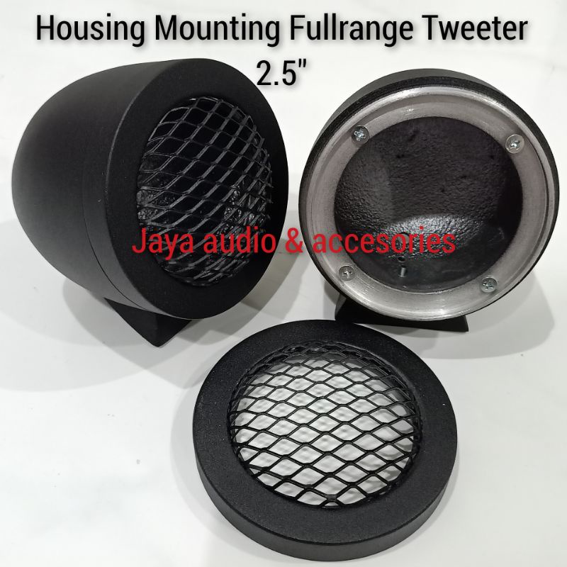 Jual Housing Mounting Speaker Fullrange Tweeter 2.5inch aluminium ...