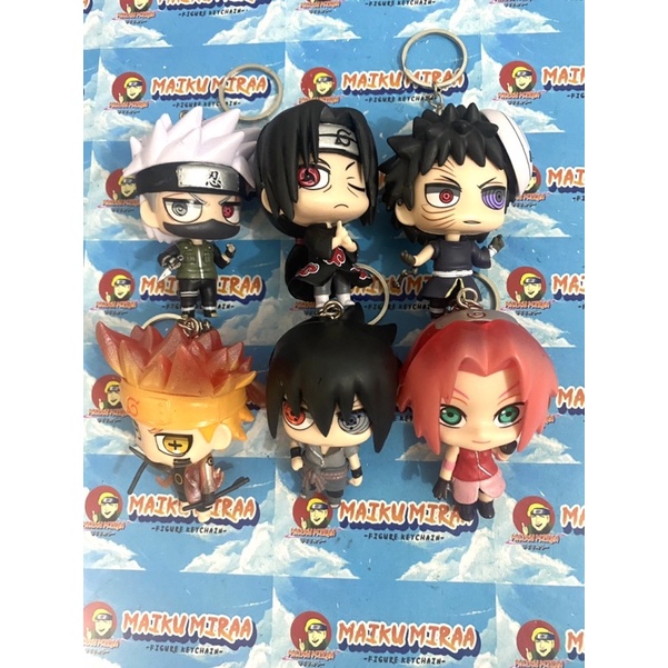 Jual Figure Keychain / Gantungan Kunci Naruto Shippuden chibi Sasuke ...