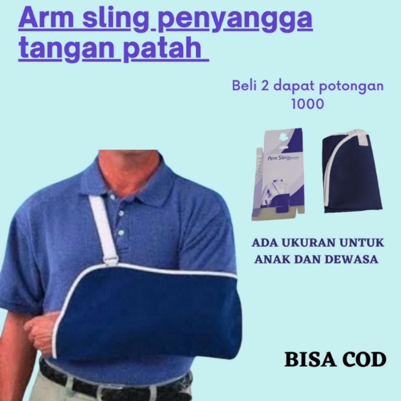 Jual Armsling Penyangga Gendongan Tangan Patah Tulang Cidera Anak ...
