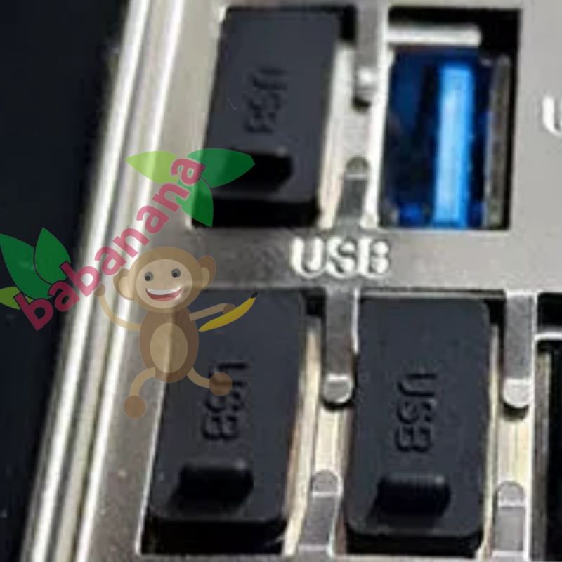 Jual Dust Cover USB plug penutup anti debu Socket external monitor ...