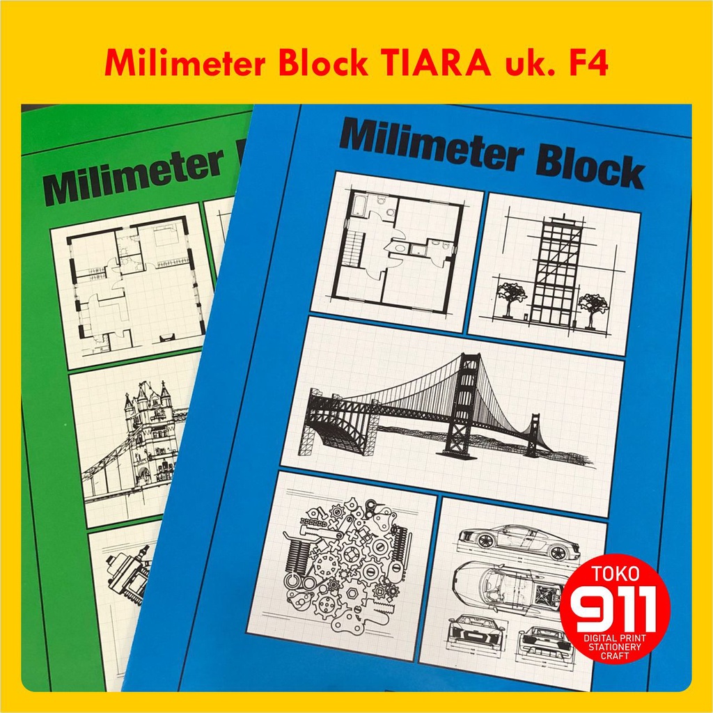 Jual MILIMETER BLOCK F4 TIARA | Shopee Indonesia