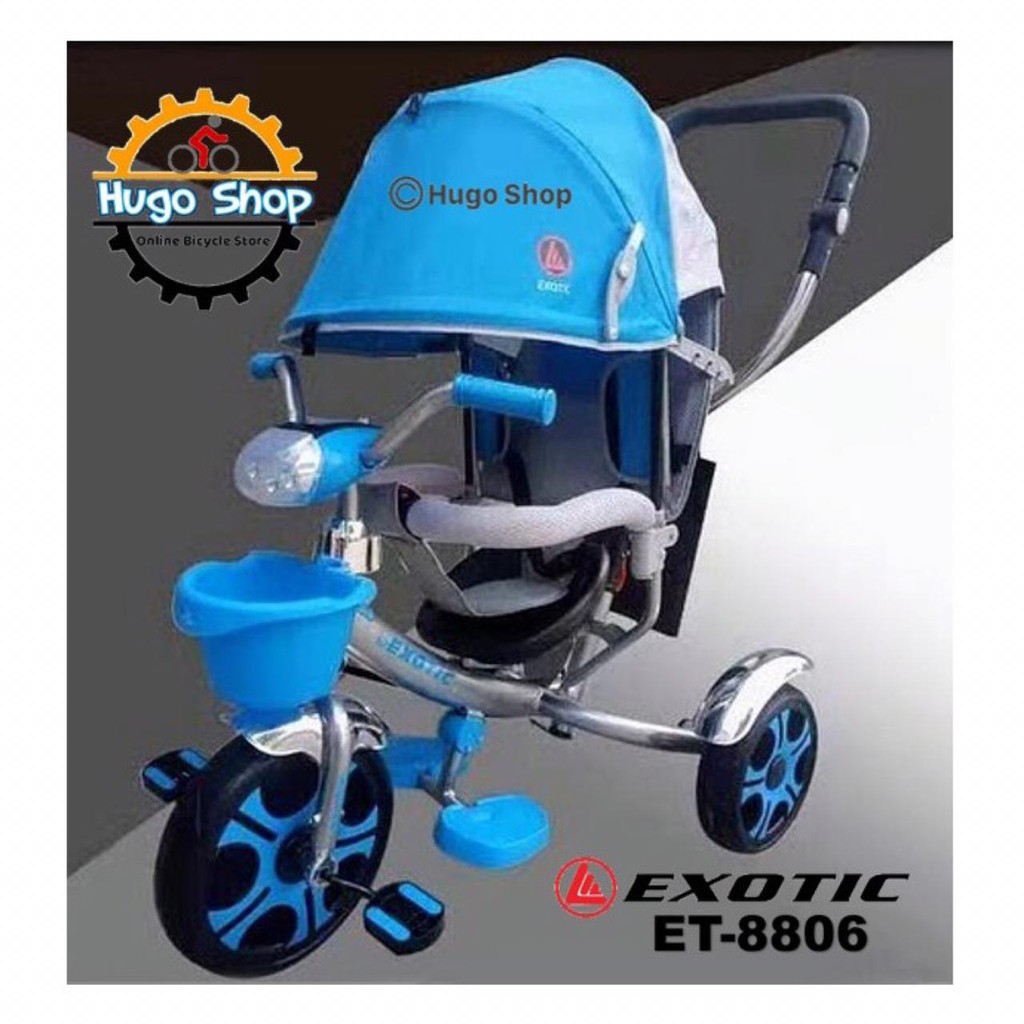 Jual Sepeda Anak Exotic ET 8806 Biru | Shopee Indonesia